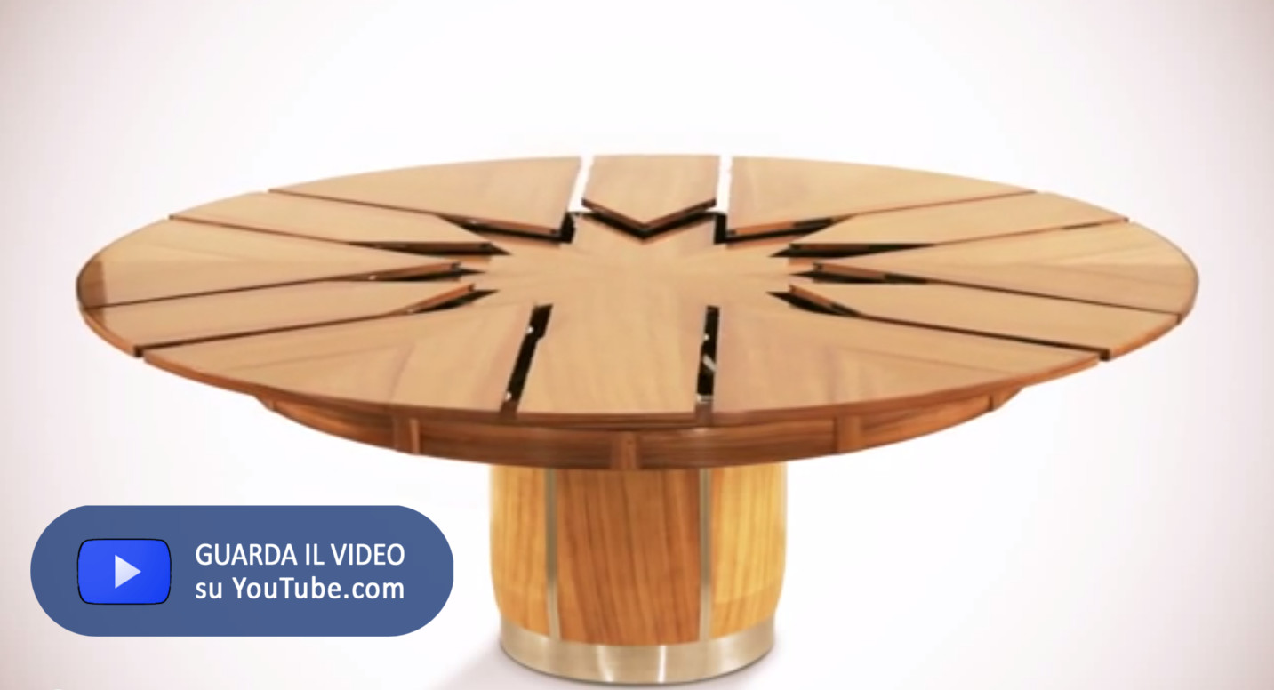 Il tavolo che sboccia come un fiore - Il blog di Jacopo Ranieri