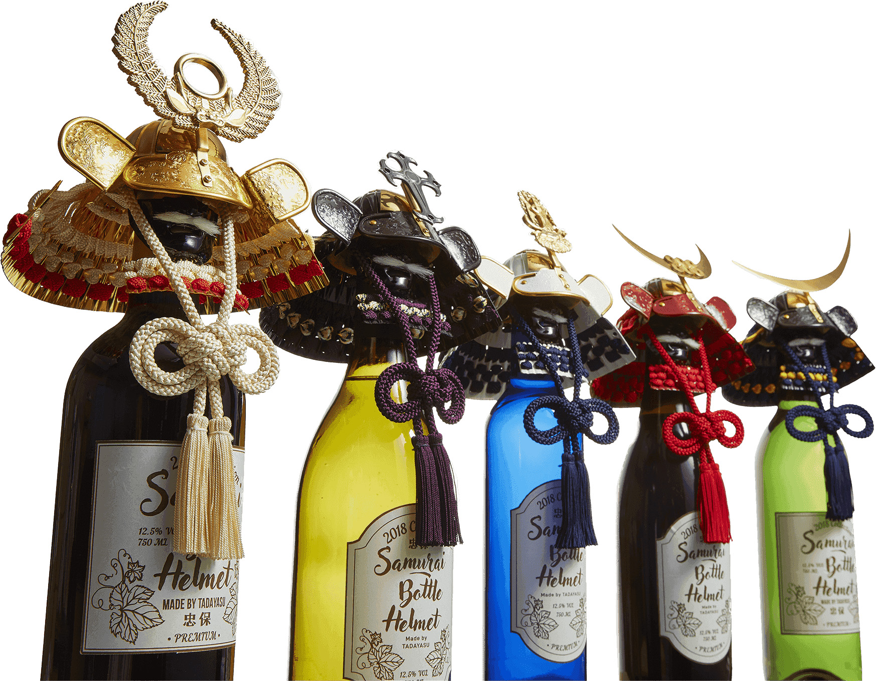 L'arcana funzione della bottiglia di vino con l'elmo da samurai - Il ...