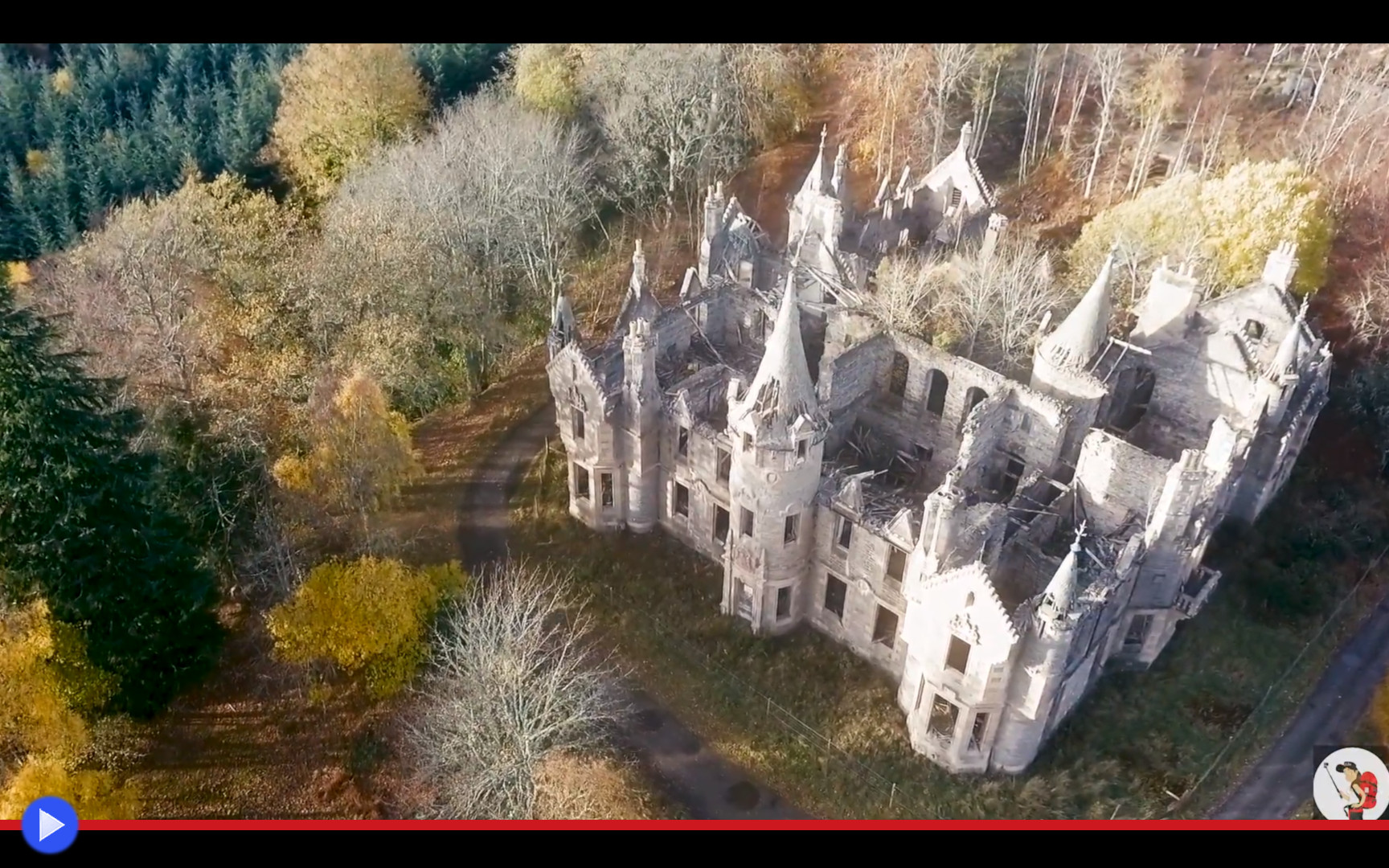 Rovine scozzesi: che storia nasconde il castello perduto di Dunalastair ...