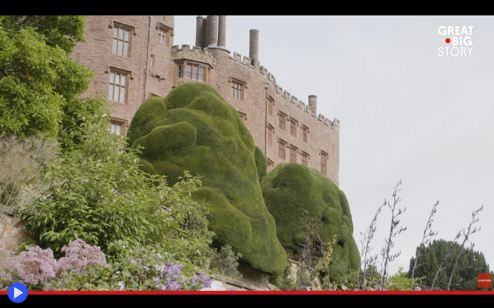 L'alta montagna vegetale che oscura il castello gallese - Il blog di ...