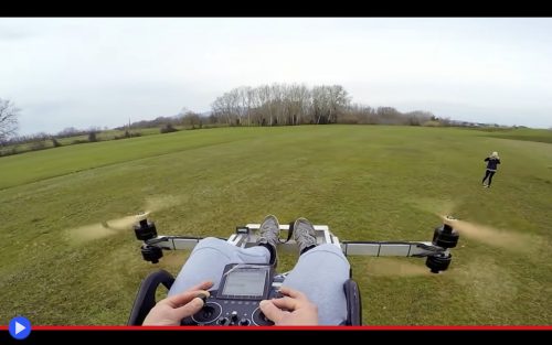 Startup dimostra le notevoli potenzialità ricreative di un drone ...