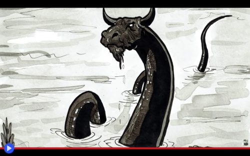 La cupa scia lacustre del mostro che chiamavano Diavolo e Balena - Il ...