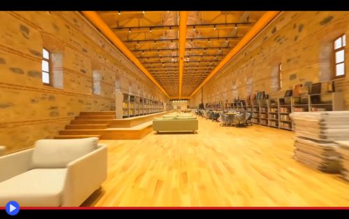 Istanbul inaugura una spettacolare biblioteca nei locali dell'antica ...
