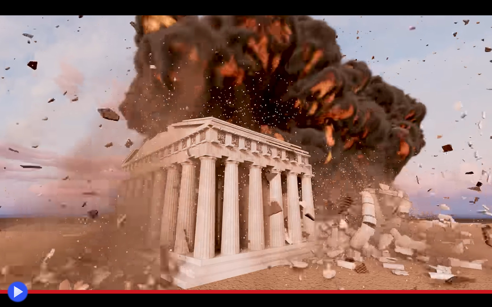 Il colpo di cannone che, due millenni dopo, distrusse il monumento ...